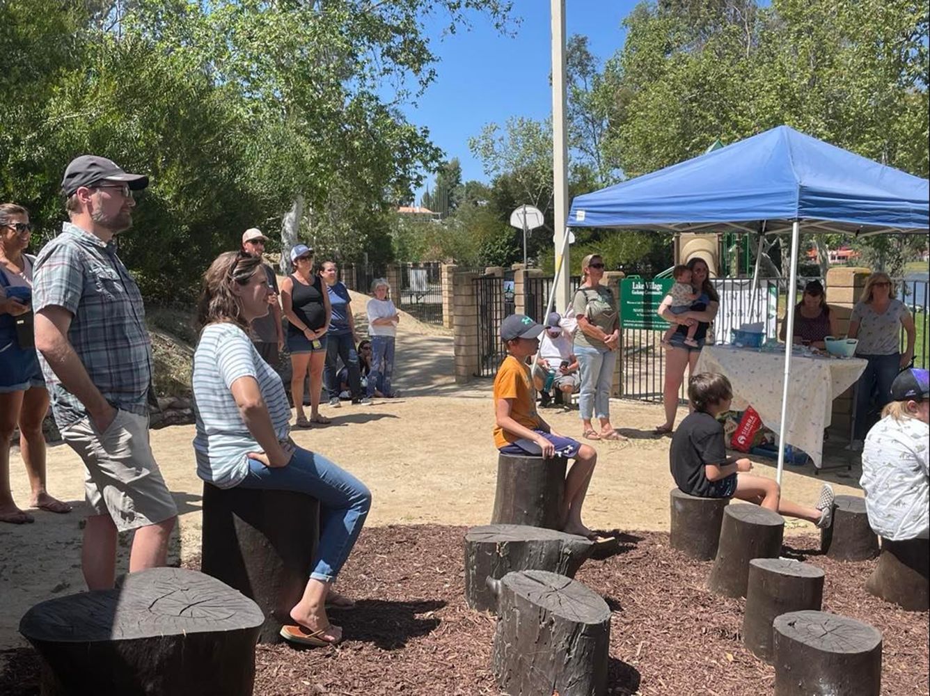 Lake Village Wildlife Habitat Amphitheater Dedication | Lake Village ...