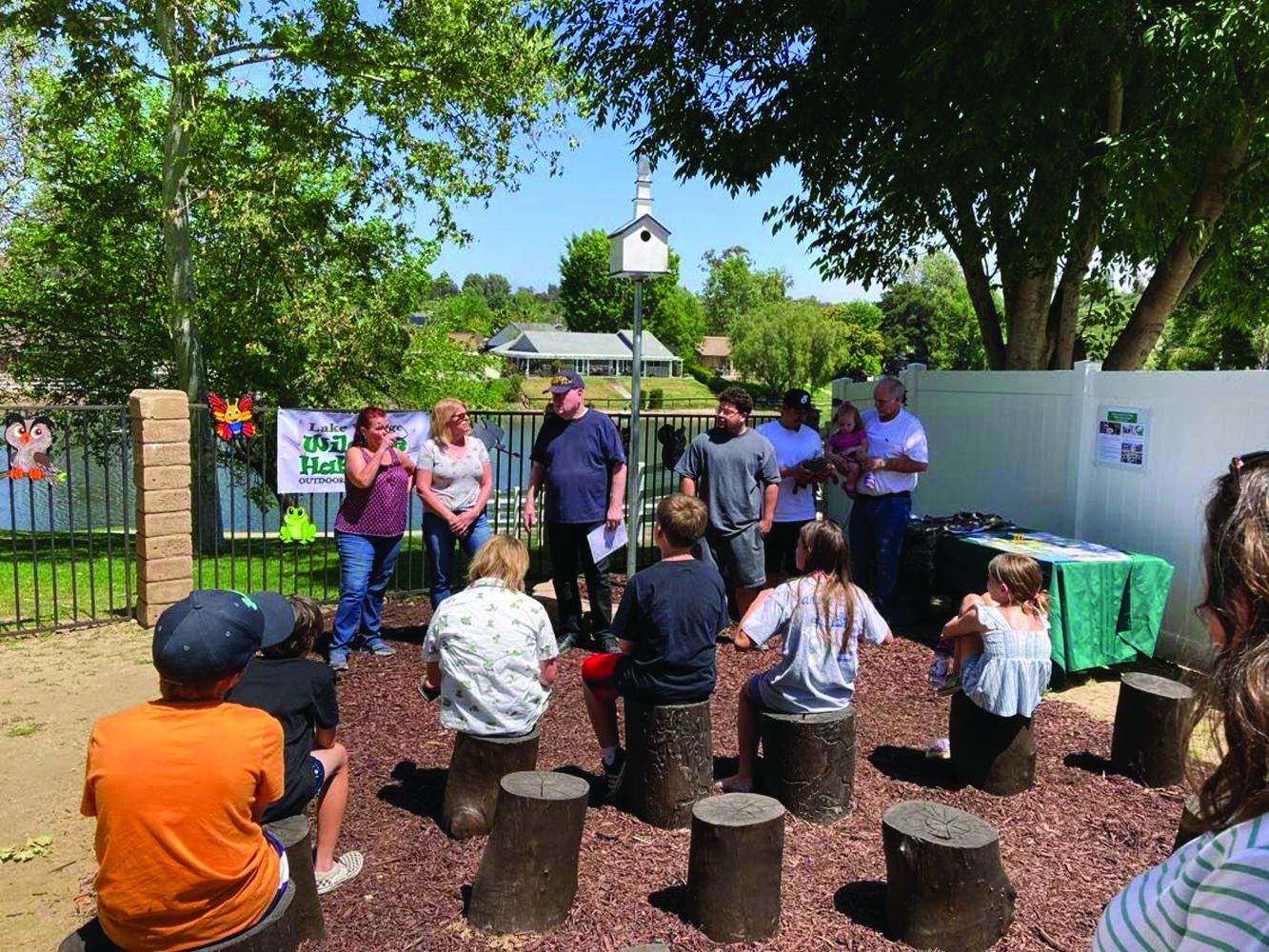 Lake Village Wildlife Habitat Amphitheater Dedication | Lake Village ...